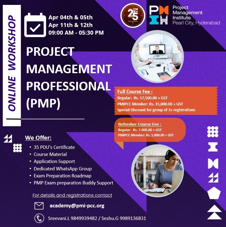 PMI Pearl City, Hyderabad Chapter | Empowering Project Professionals